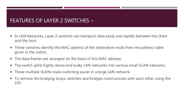 Layer 2 and Layer 3 Switches - Features and Applications.pptx