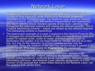 Layer 3 | PPT | Computer Networking | Computing