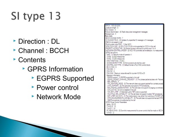 Layer 3 messages (2G) | PPT