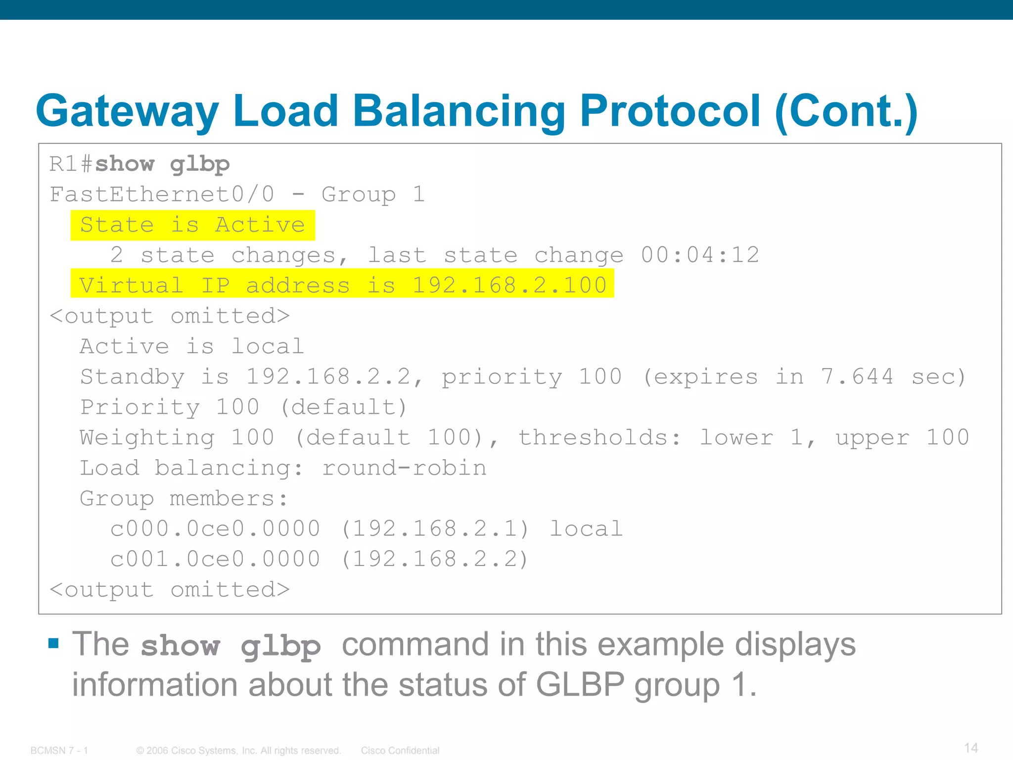 Layer 3 redundancy hsrp | PDF