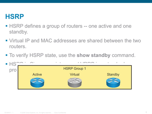Layer 3 redundancy hsrp | PDF