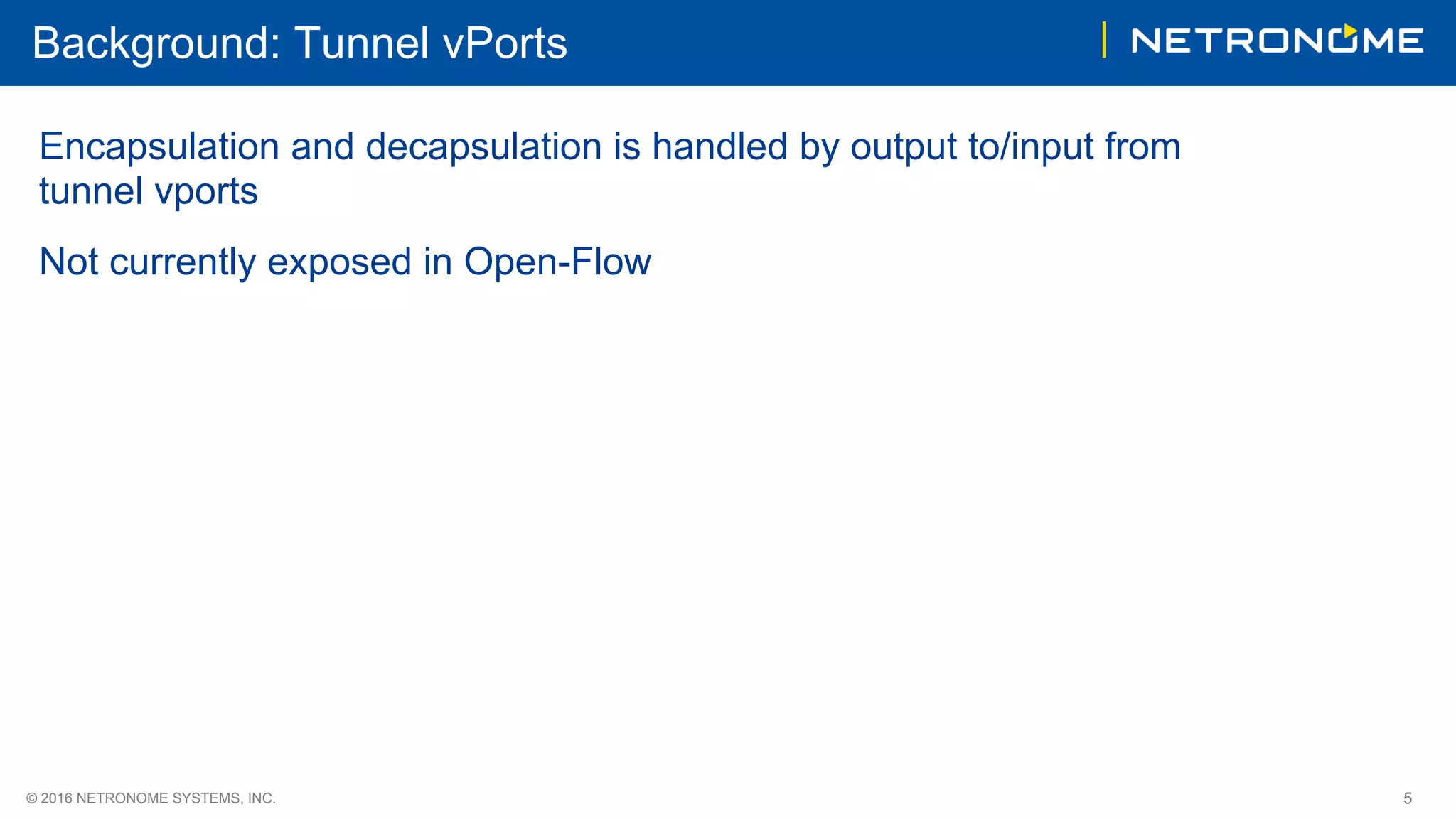 Layer 3 Tunnel Support for Open vSwitch | PDF