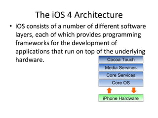 Layer architecture of ios (1) | PPTX