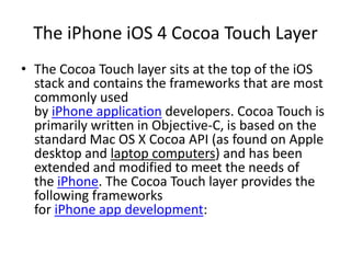 Layer architecture of ios (1) | PPT