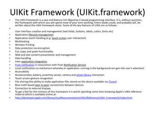 Layer architecture of ios (1) | PPT