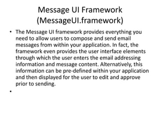 Layer architecture of ios (1) | PPT