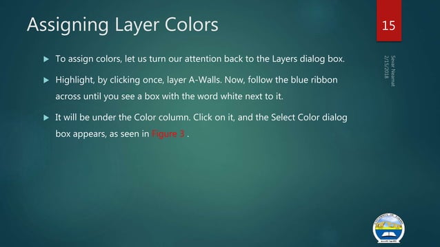 Layers, Colors, Linetypes and Properties | PPTX