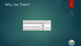 Layers, Colors, Linetypes and Properties | PPTX