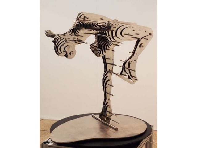 Layered metal sculpture by park chan girl | PPTX