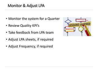 Layered process audit | PPTX