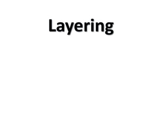 Layering | PPT
