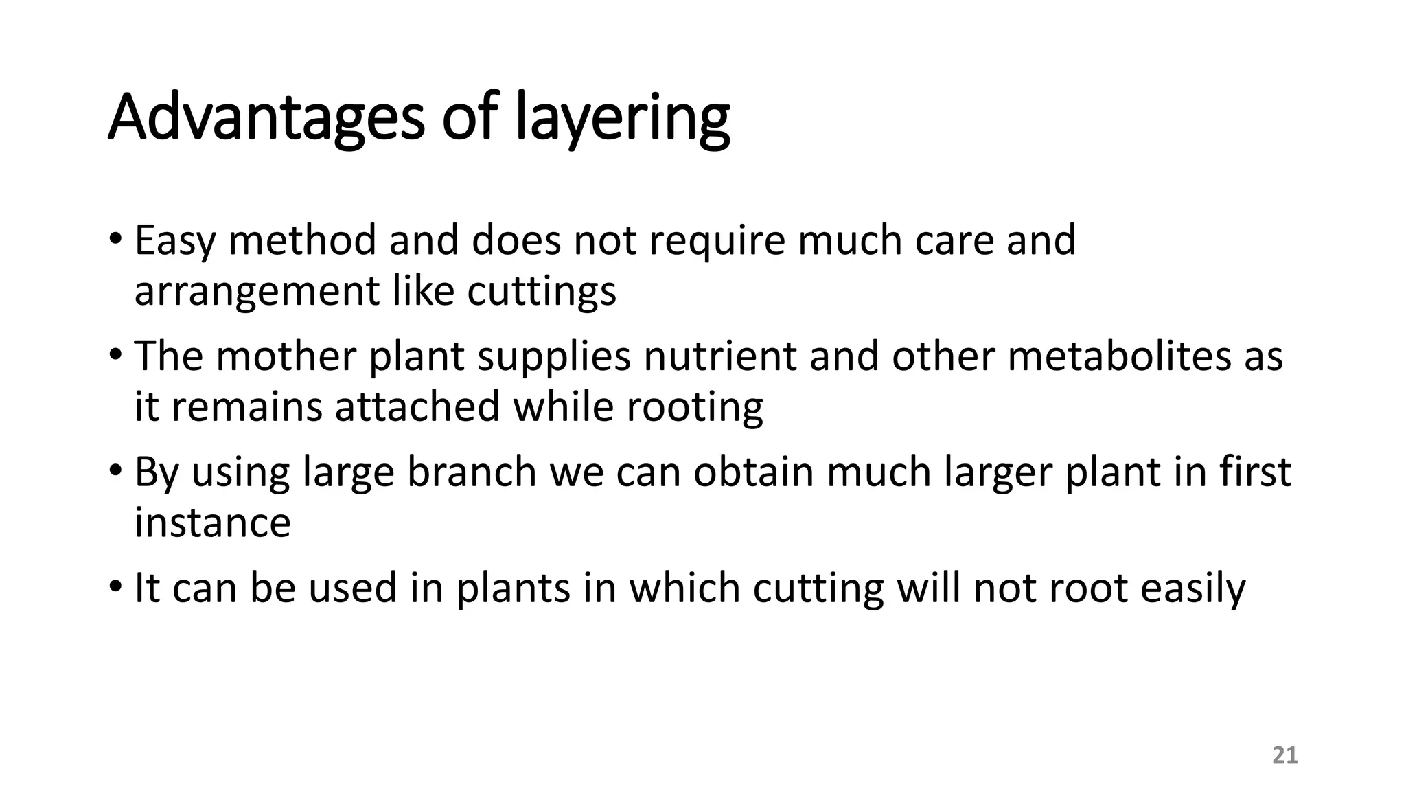 Layering principles and methods | PPTX