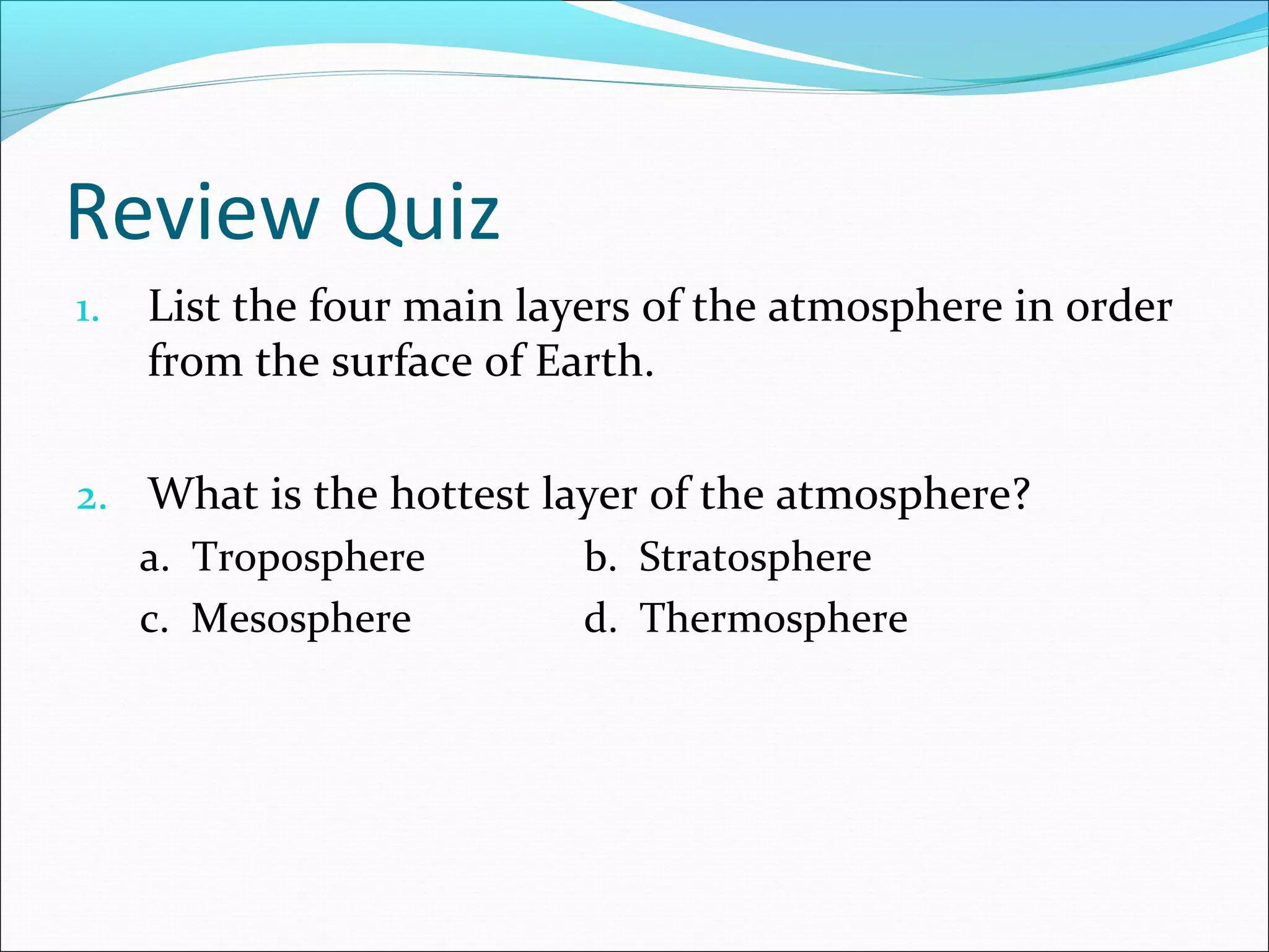 Layers-of-atmosphere | PPT