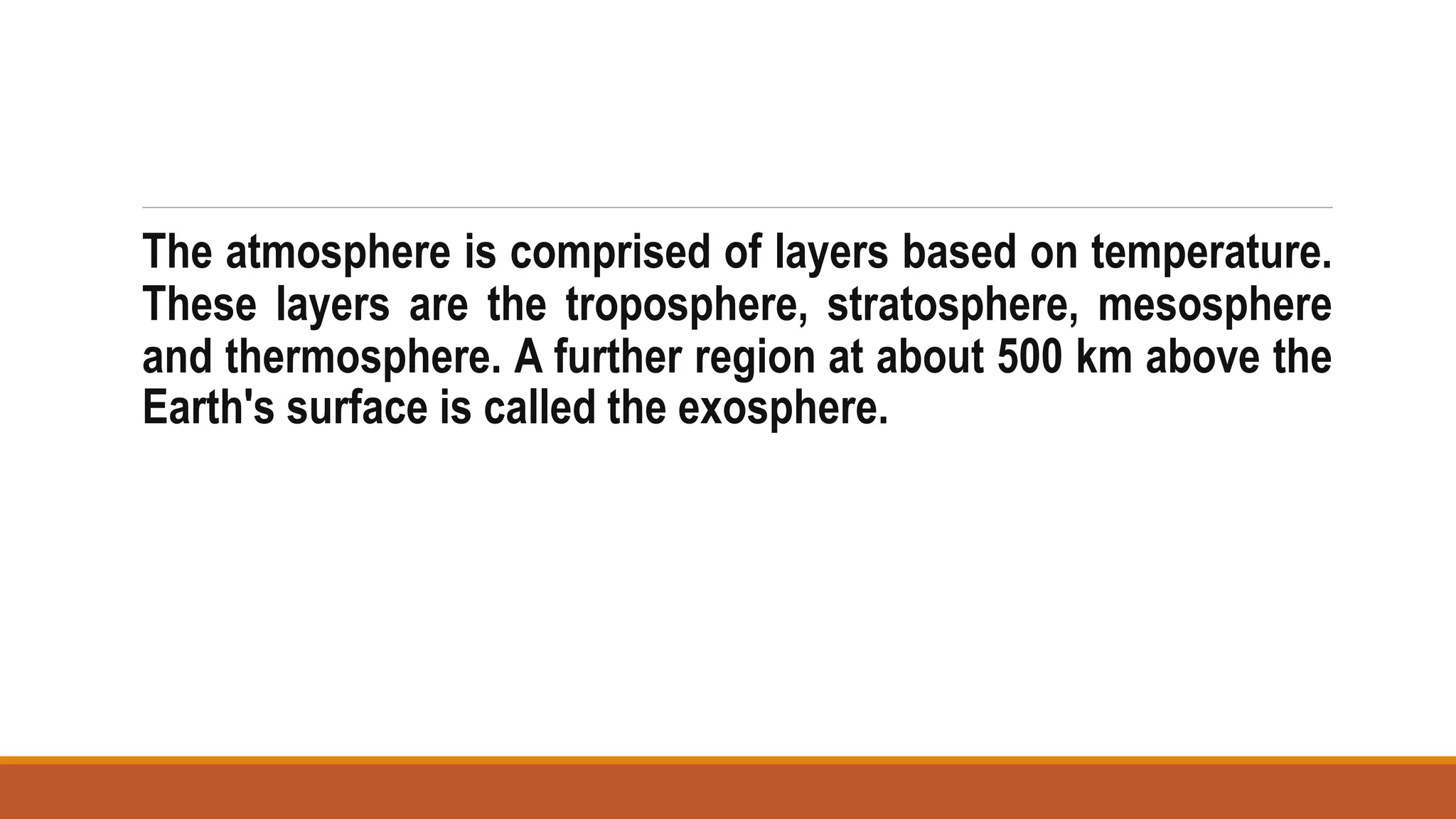 Layers-of-the-Atmosphere of the earth, gases and air | PPT