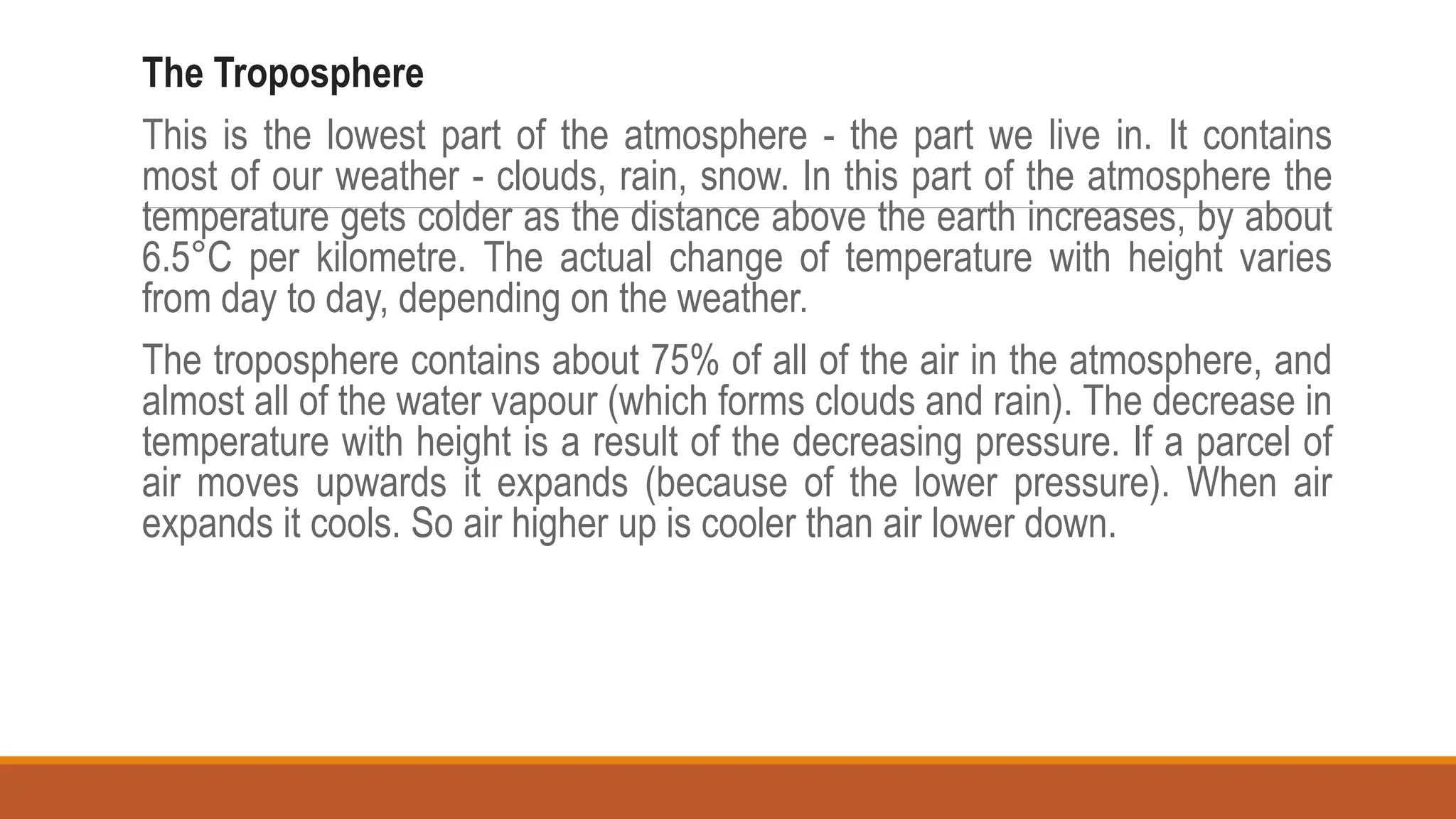 Layers-of-the-Atmosphere of the earth, gases and air | PPT