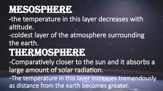 LAYERS-OF-THE-ATMOSPHERE education report | PPTX
