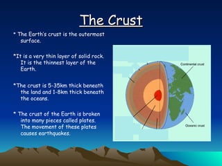 Layers of the Earth, its significance and relevance | PPT | Geography ...