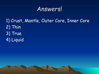 Layers-of-the-Earth-notes sedimentarry and igneous | PPT