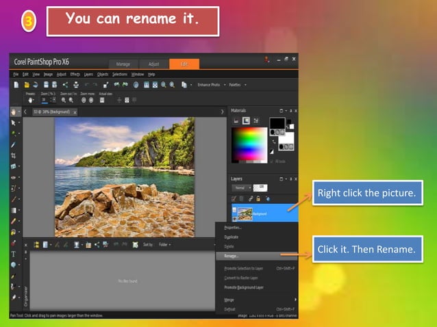 Layers and filters - Corel Paintshop Pro | PPT