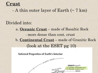 Earth's Structure and Motion | PPT