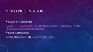 Layers of Atmosphere.POWERPOINT PRESENTATION | PPTX