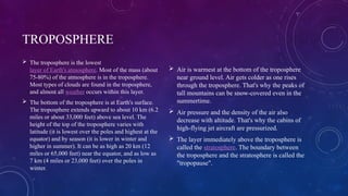Layers of Atmosphere.POWERPOINT PRESENTATION | PPTX