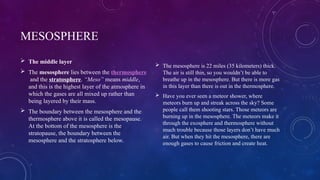 Layers of Atmosphere.POWERPOINT PRESENTATION | PPTX