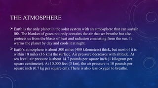 Layers of Atmosphere.POWERPOINT PRESENTATION | PPTX