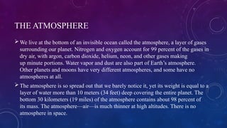 Layers of Atmosphere.POWERPOINT PRESENTATION | PPTX