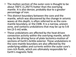 Layers of earth | PPTX