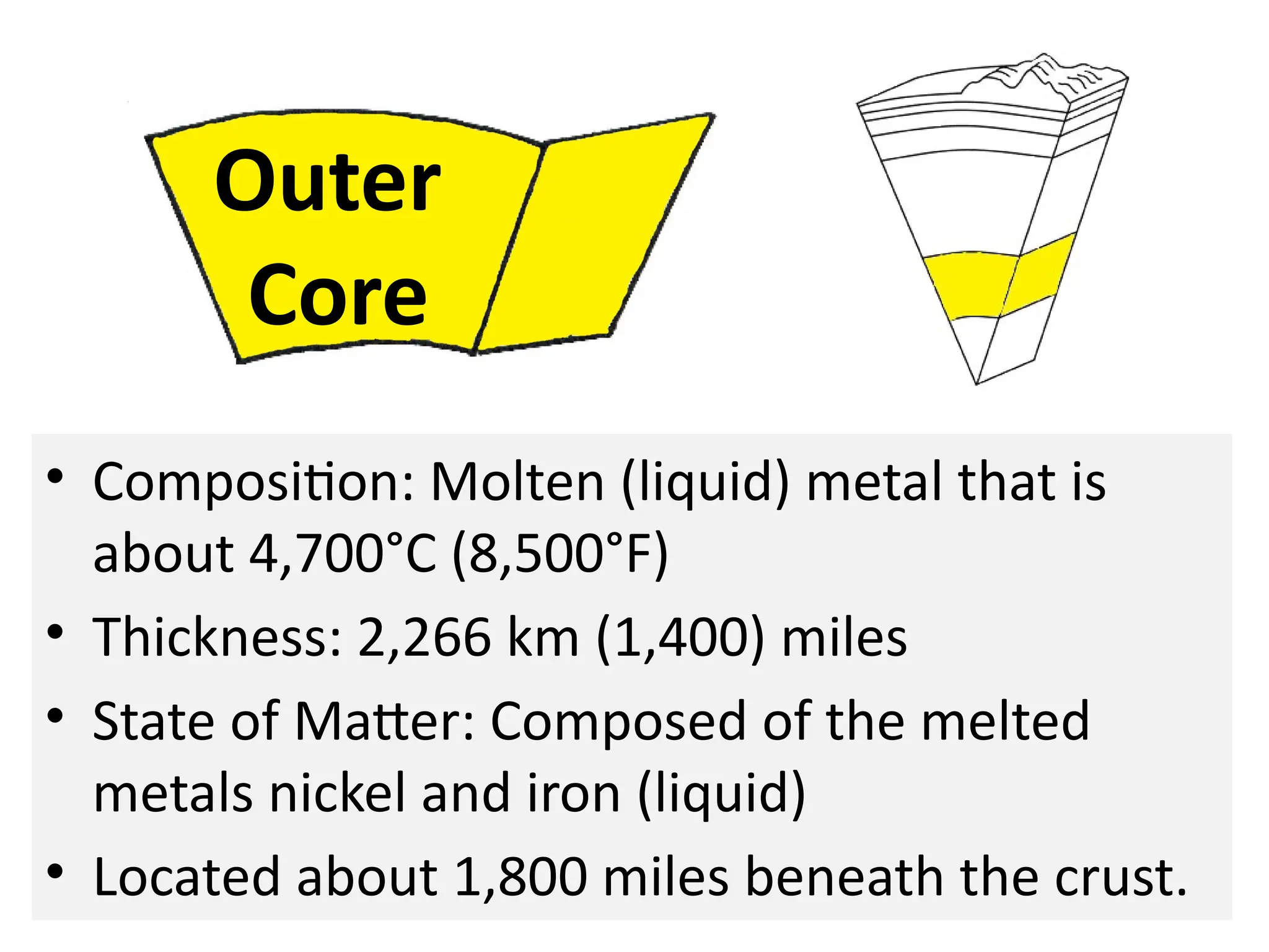 Layers of Earth (crust, Mantle and the Core) | PPTX