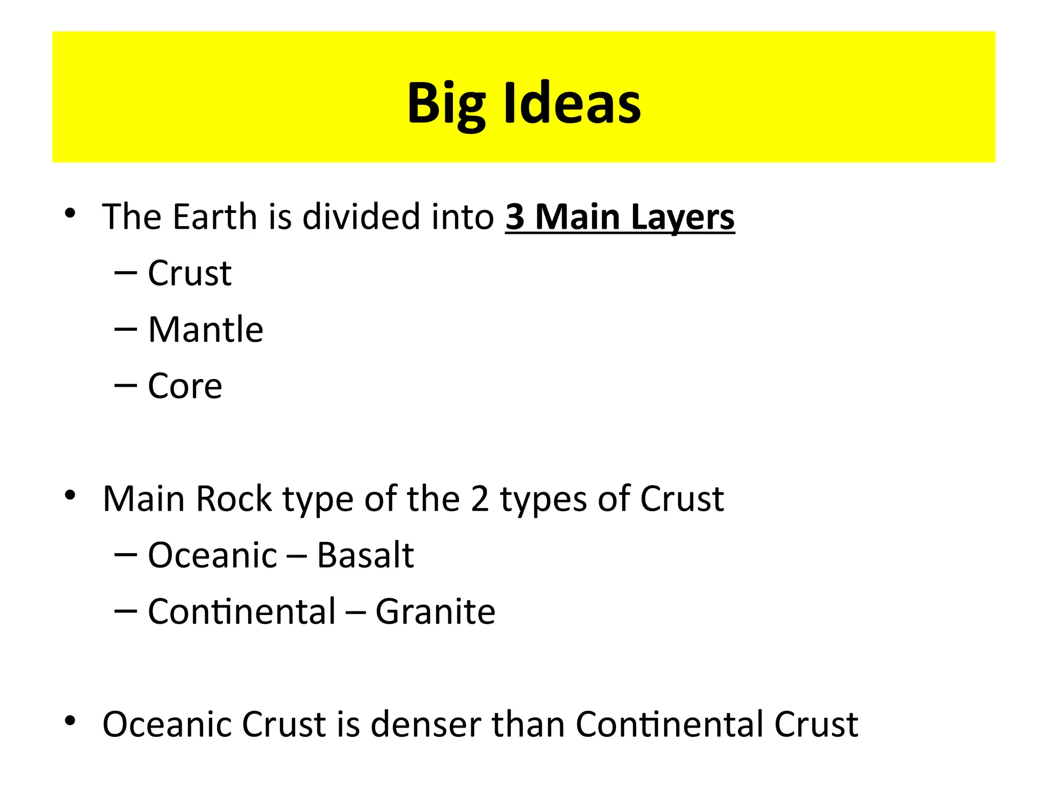 Layers of Earth (crust, Mantle and the Core) | PPTX