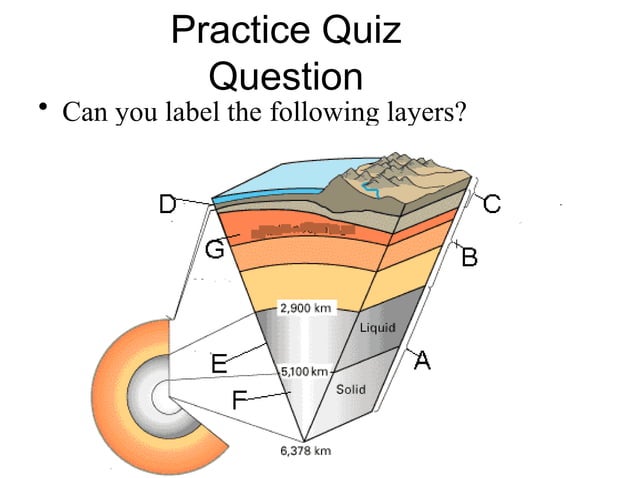 Layers of Earth (crust, Mantle and the Core) | PPTX