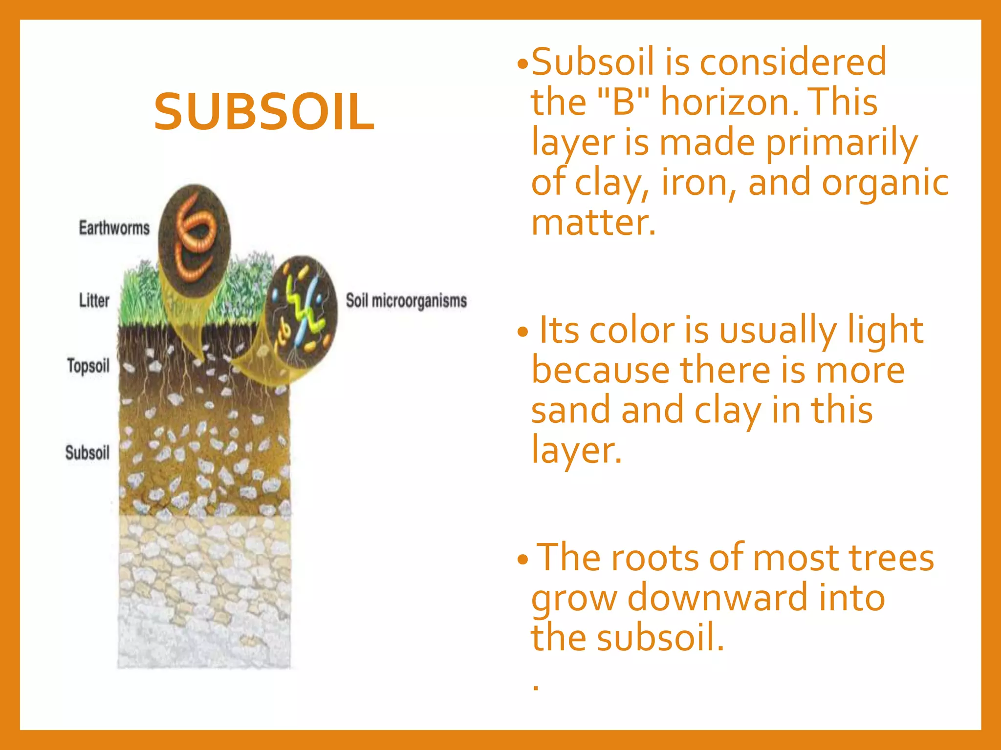 Layers of soil | PPTX