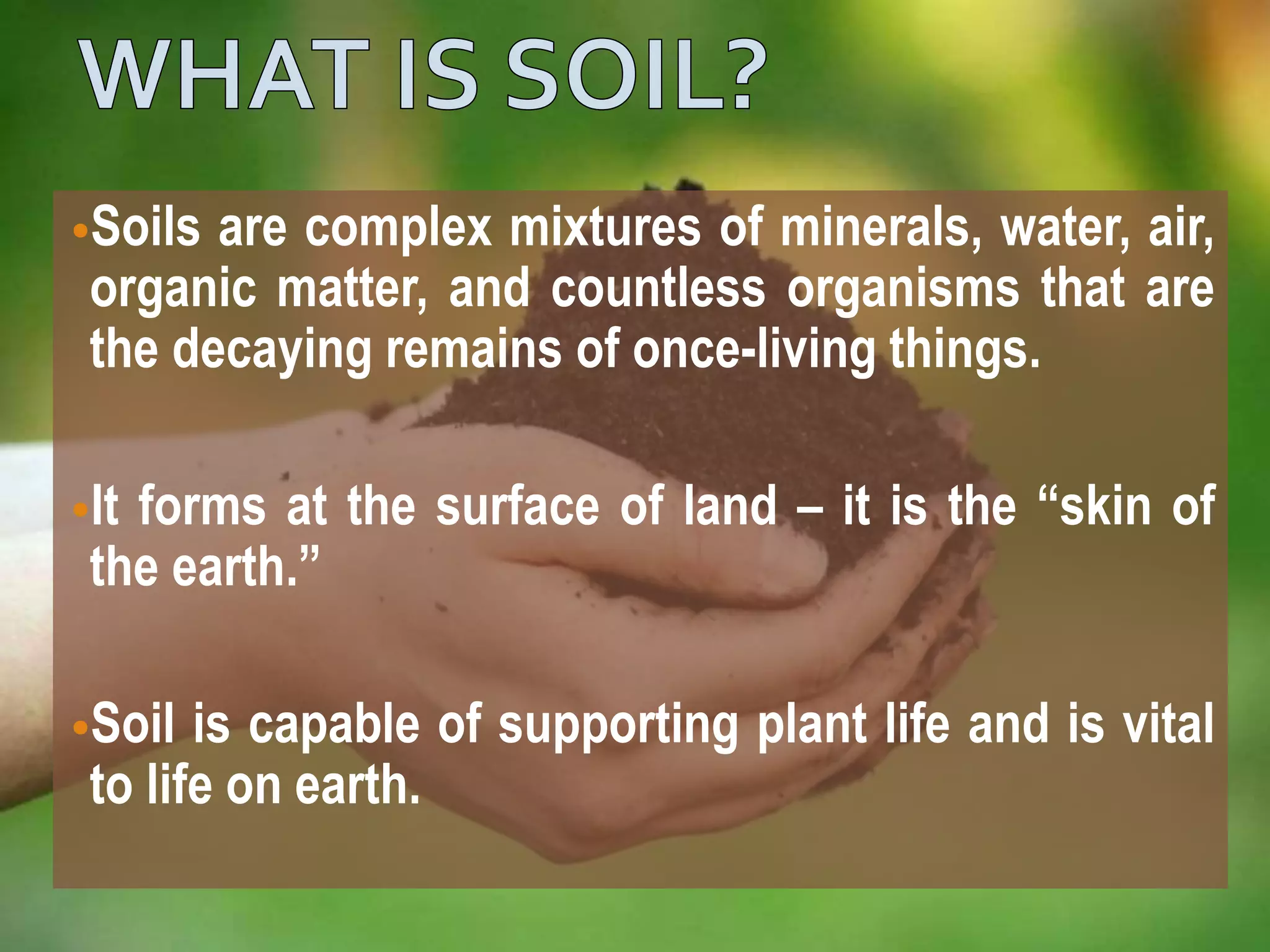 Layers of soil | PPTX