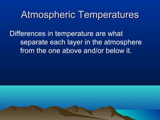 Layers of the atmosphere | PPT
