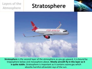 Layers of the Atmosphere | PPTX