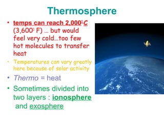 Layers of_atmosphere | PPT