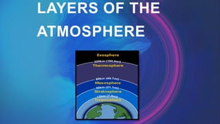 Layers of the atmosphere | PPT