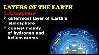 LAYERS OF THE ATMOSPHERe grade 7 science | PPTX