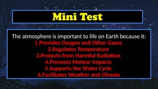 LAYERS OF THE ATMOSPHERe grade 7 science | PPTX