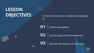 Layers of the Atmosphere Presentation in Dark Blue Illustrative Style.pptx