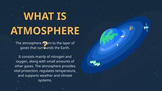 Layers of the Atmosphere Science Presentation in Blue Grey Hand Drawn ...
