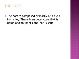 Layers of the earth | PPT