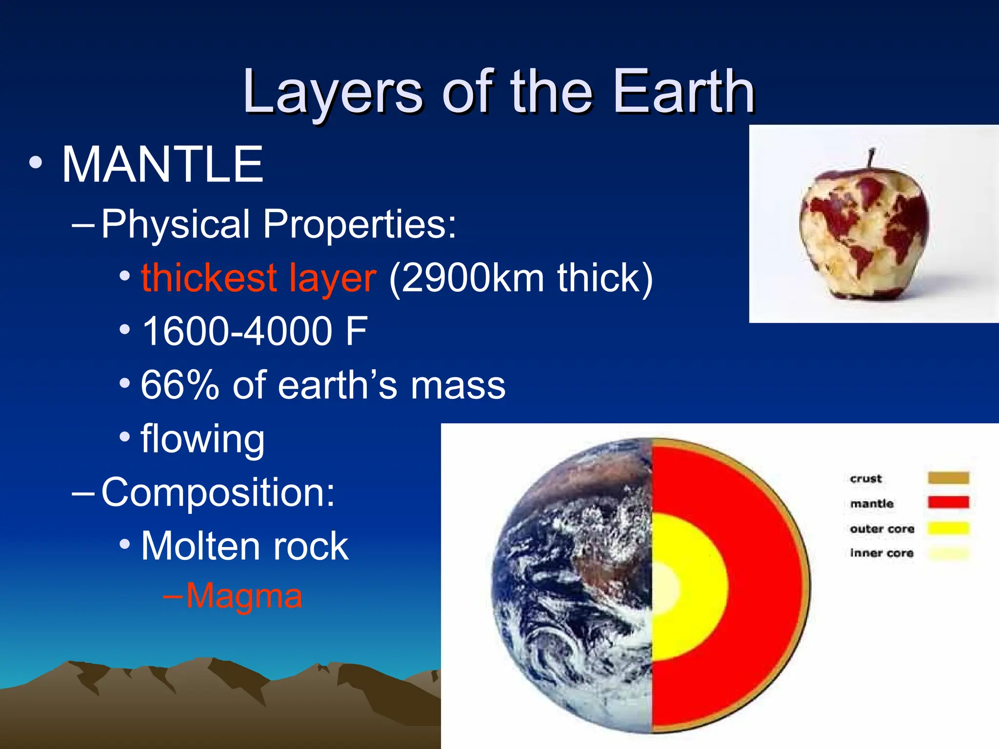 Earth Science - The Layers of the Earth.ppt