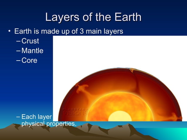 Earth Science - The Layers of the Earth.ppt