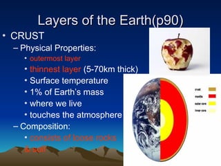Earth Science - The Layers of the Earth.ppt
