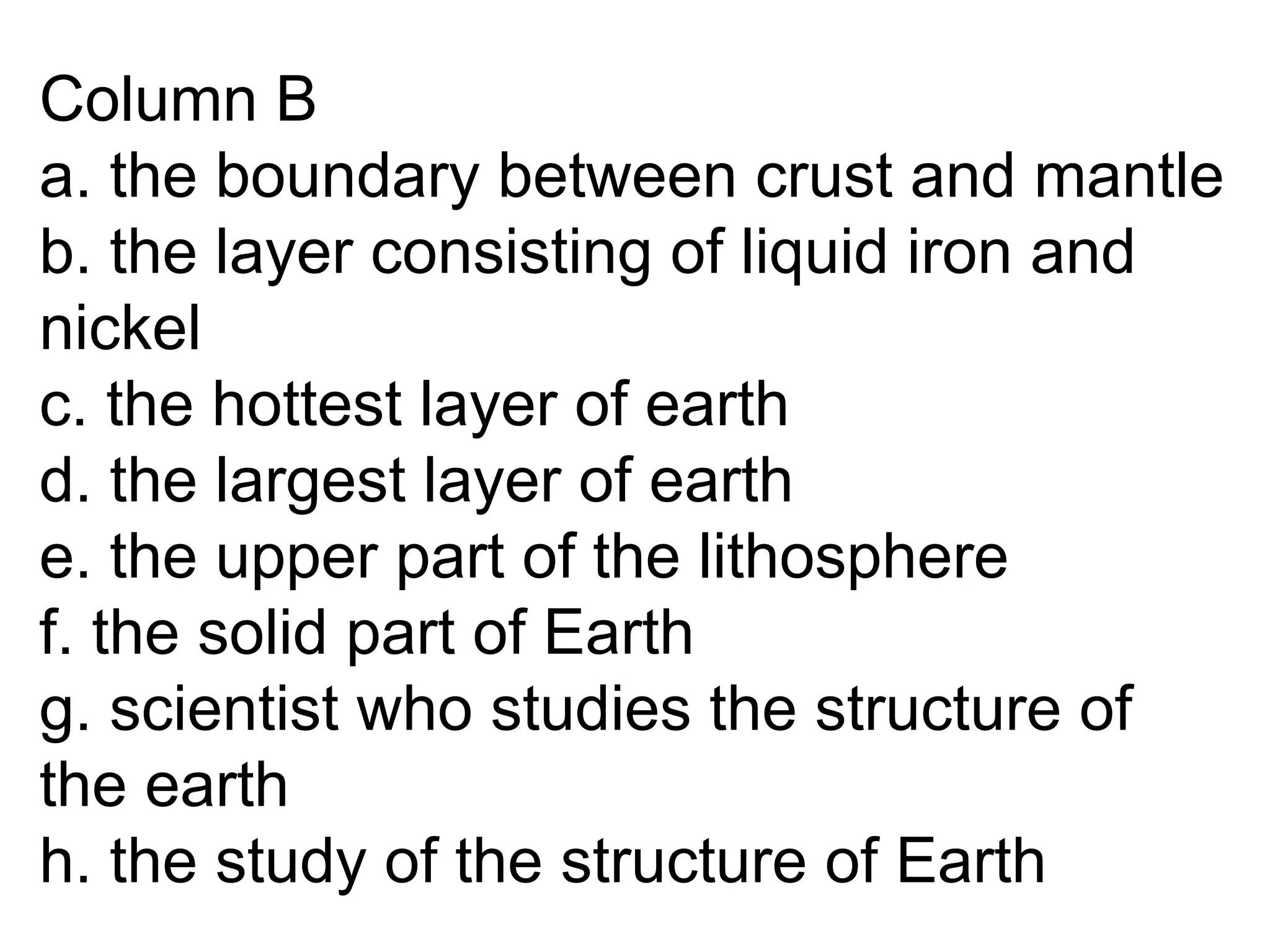 Layers of the Earth for grade six pupils.pptx