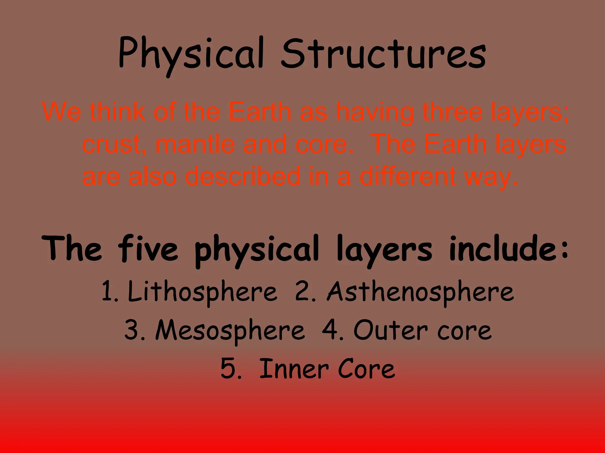 Layers of the Earth 2.0.ppt98hjkbkvkvjkhvmhv | PPT | Geology | Science