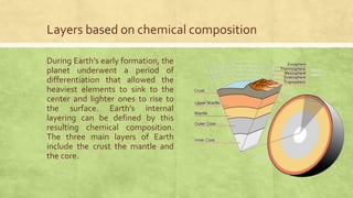 Layers of the earth (custodio) | PPTX